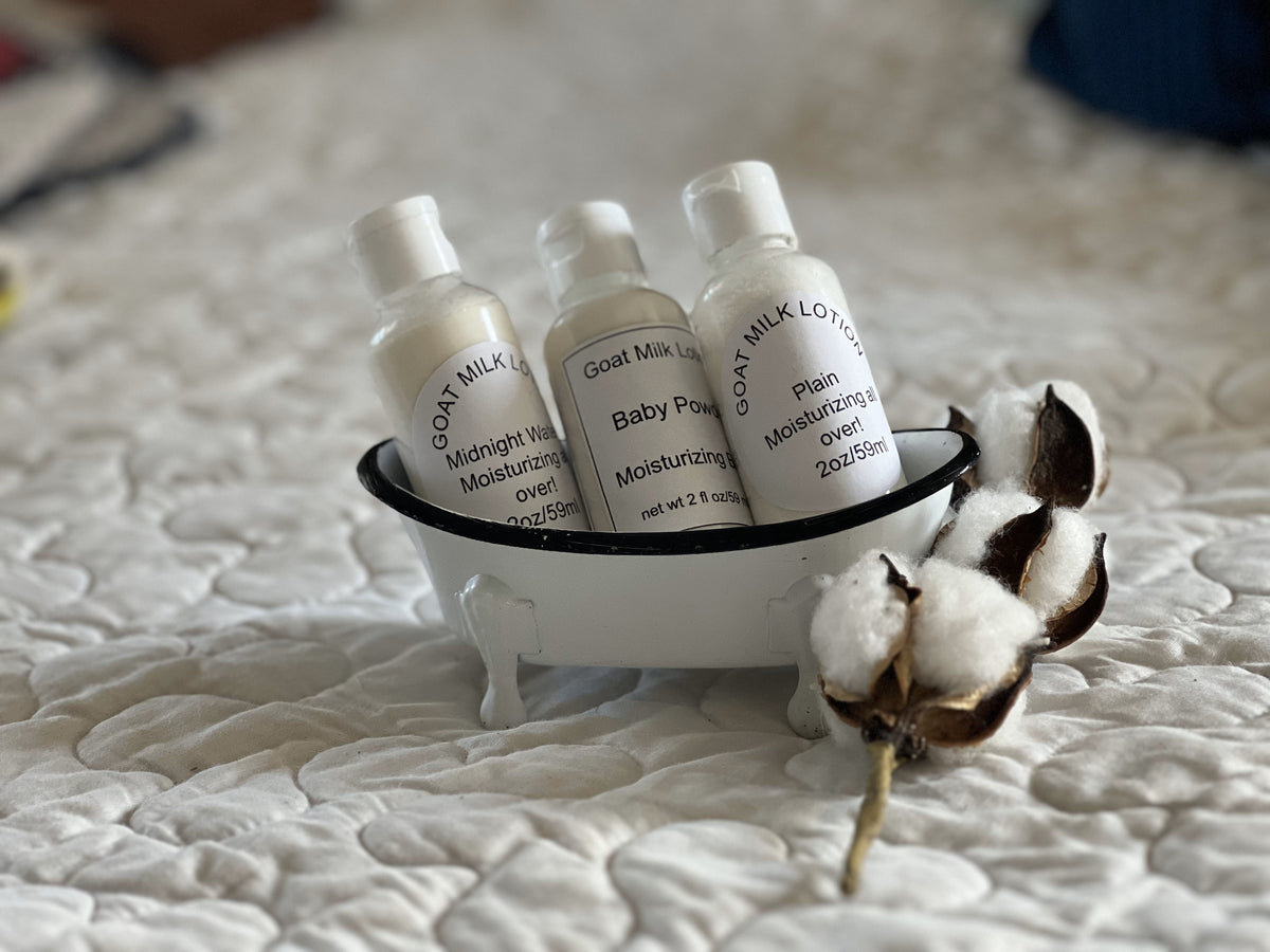 Goat Milk Lotion – Scottish Blessings Farm