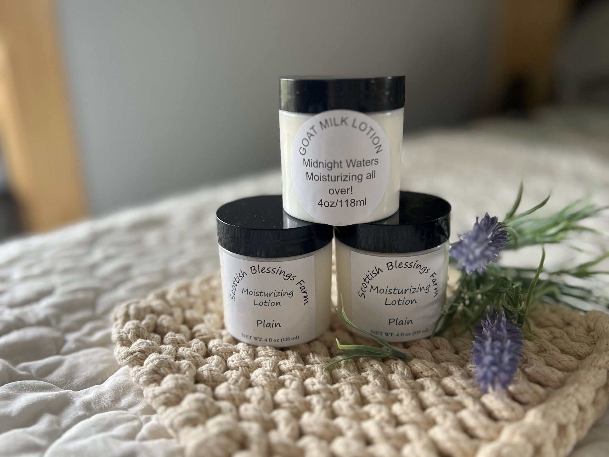 Goat Milk Lotion – Scottish Blessings Farm